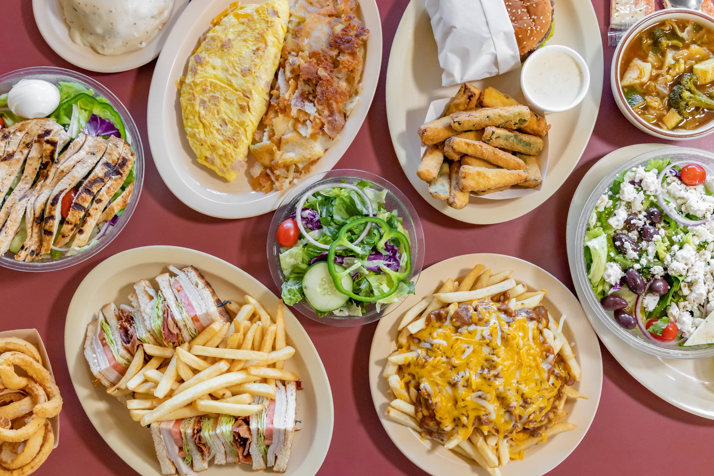 Vicky's Restaurant Delivery Menu | Order Online | 502 S Waterman Ave ...