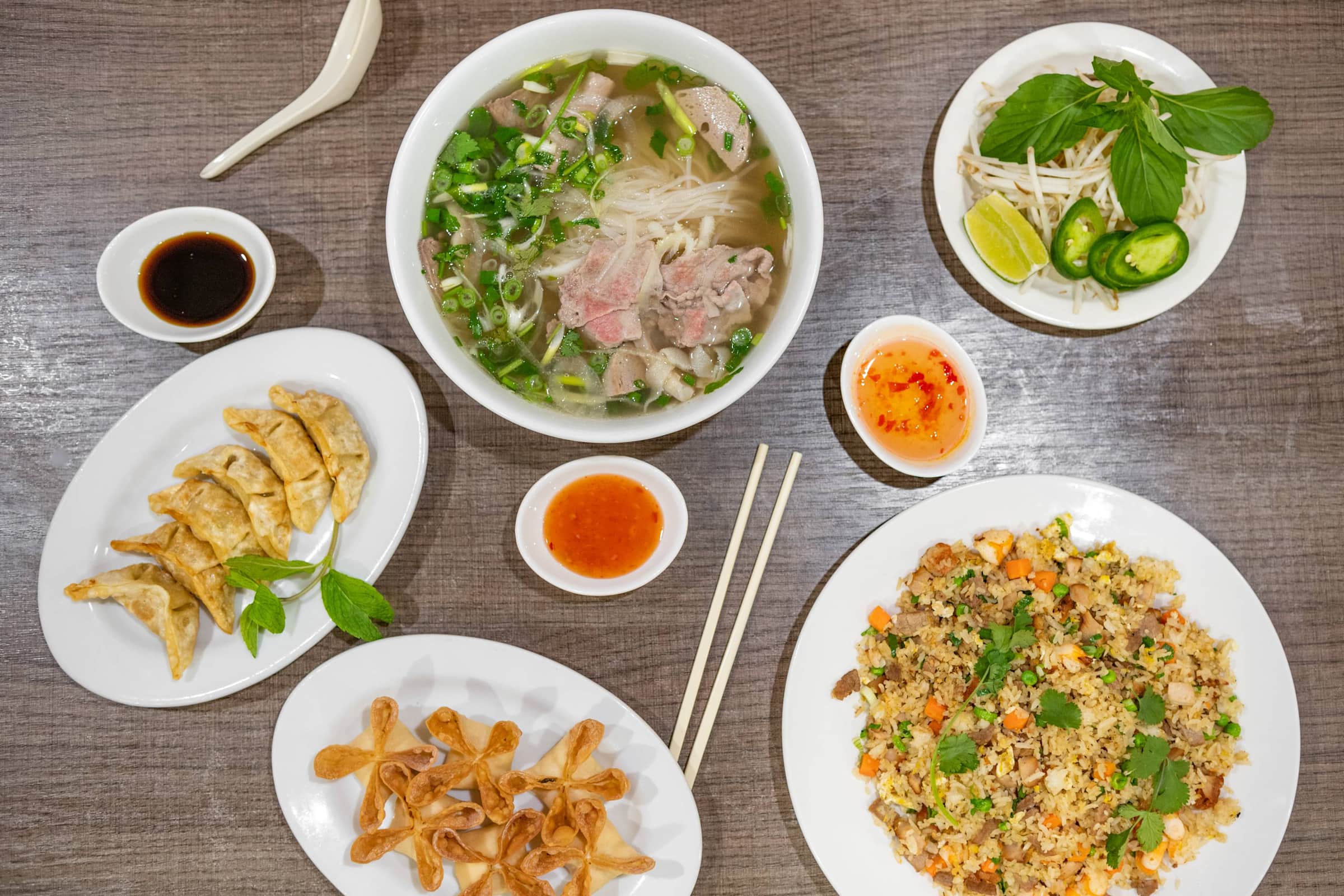 Pho Mai Delivery Menu | Order Online | 393 West Warner Road Ste 103 ...