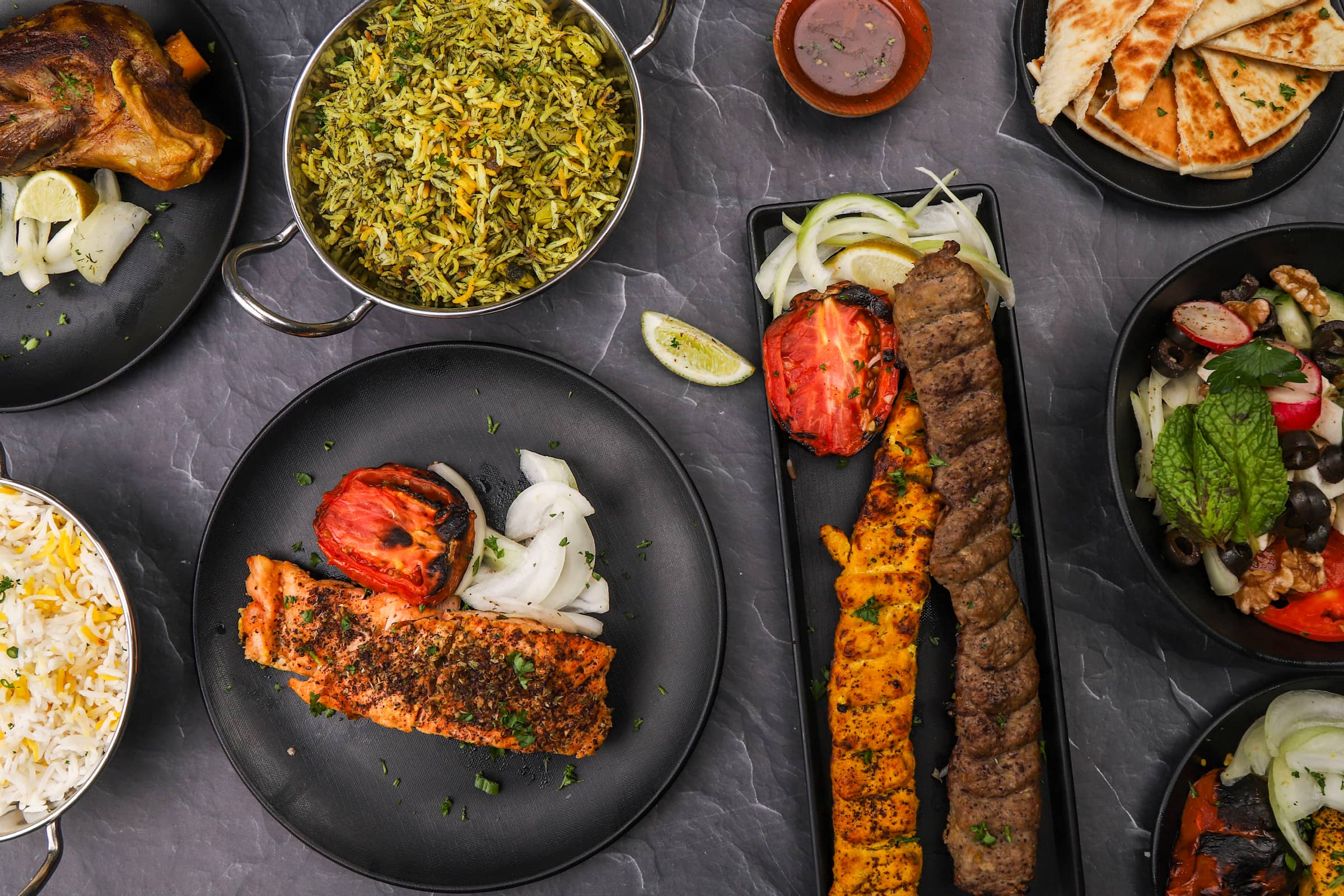 Caspian Grill Delivery Menu | Order Online | 12518 Research Blvd Suite ...