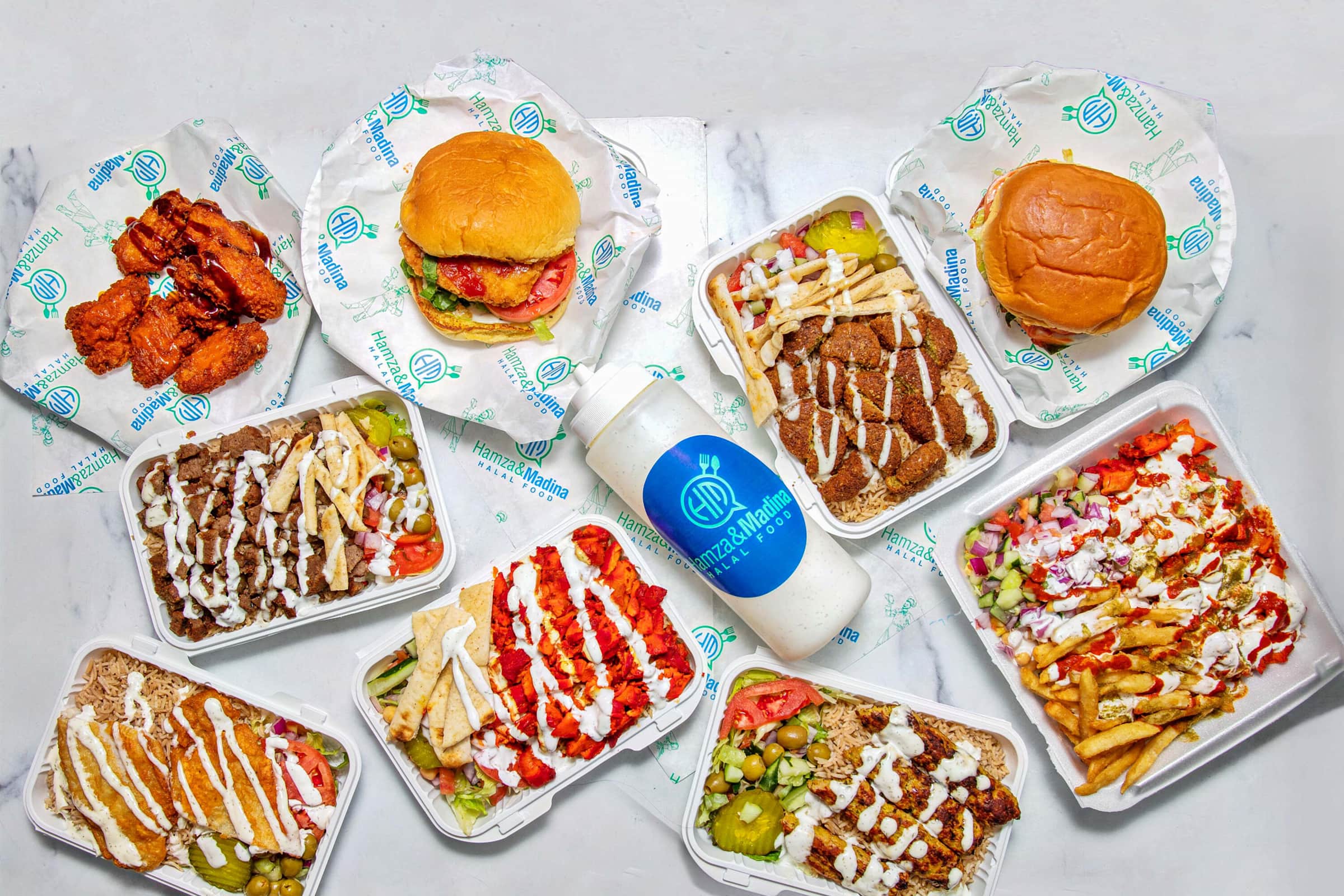 Hamza & Madina Halal Food Delivery Menu | Order Online | 100 Crooked ...