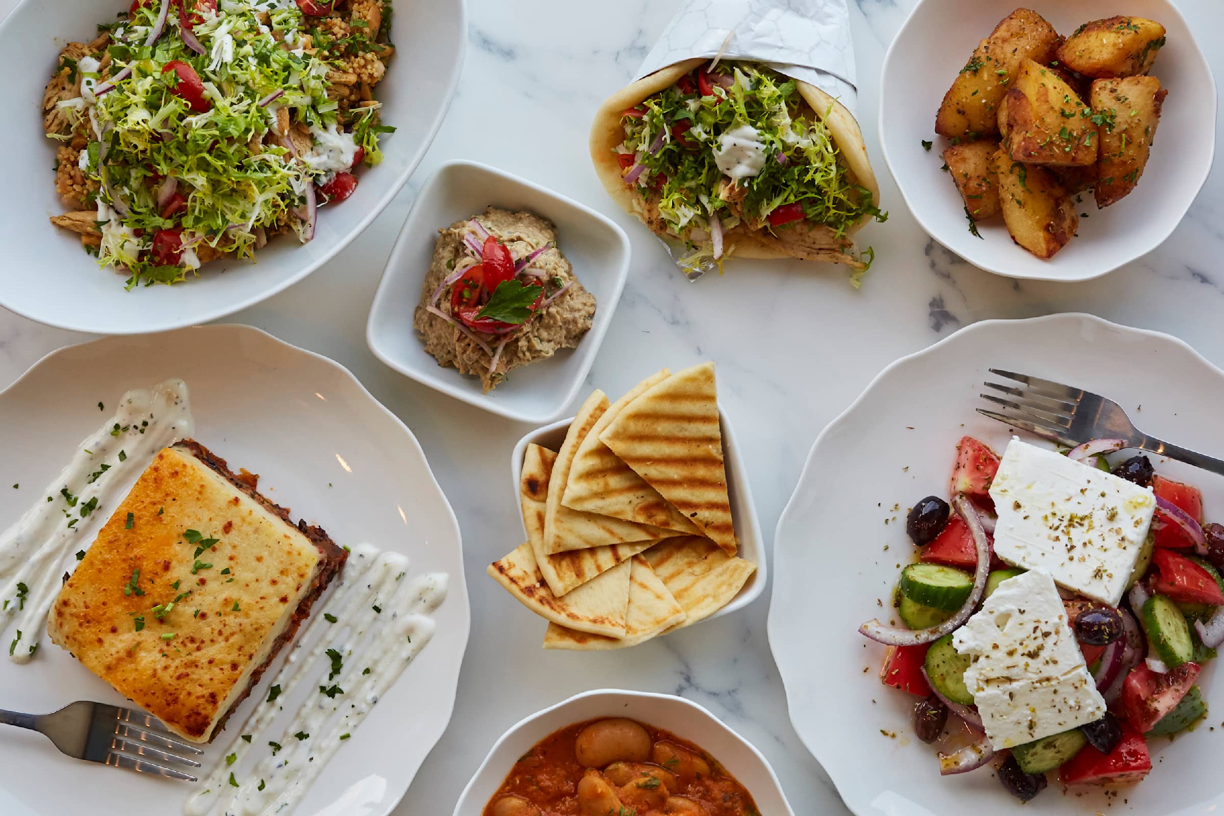 Ela Greek Eats Delivery Menu | Order Online | 307 Lincoln Blvd Venice ...