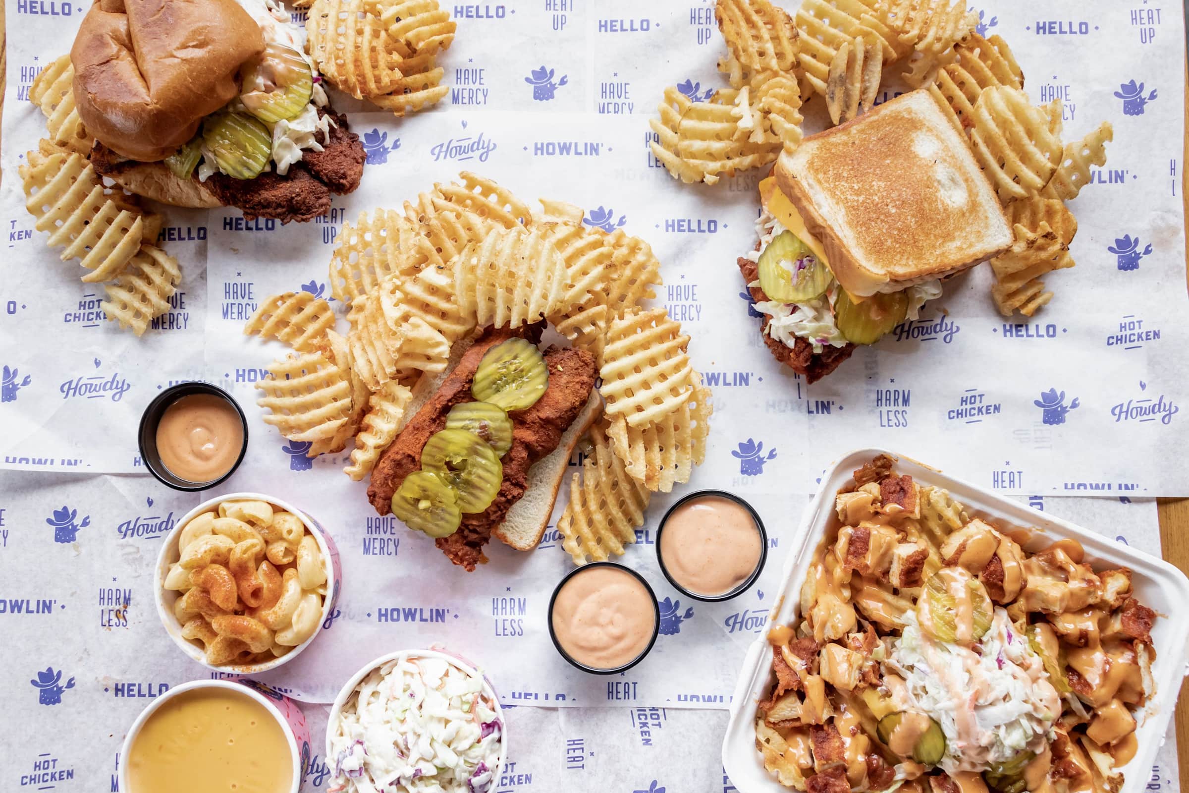 Howdy Hot Chicken Delivery Menu | Order Online | 19922 Southwest Fwy ...