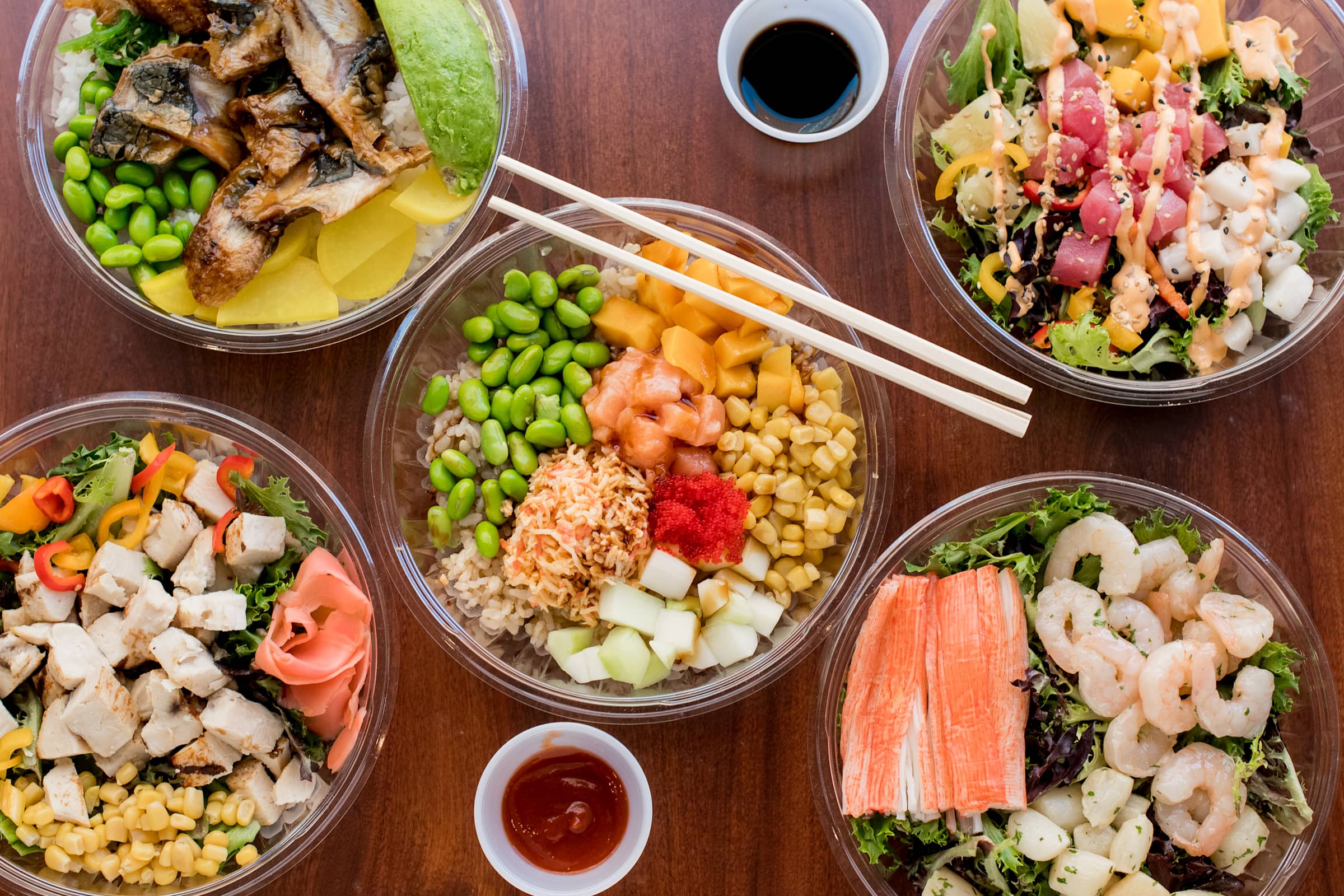 Poke Lab Delivery Menu | Order Online | 605 S 6th St Champaign | Grubhub