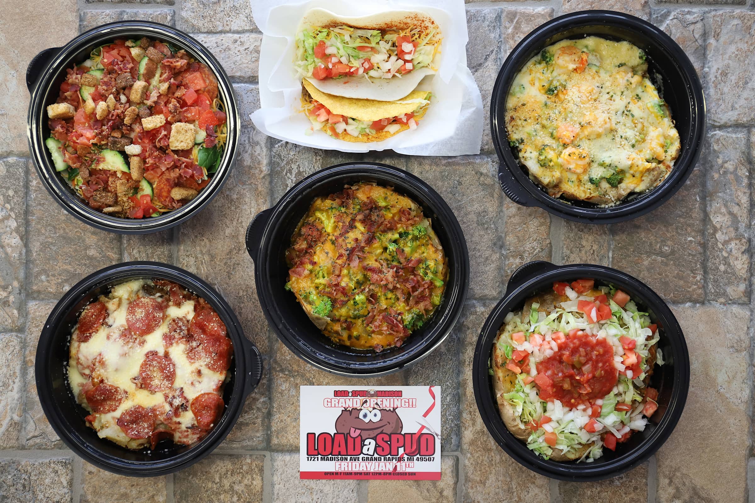 Load A Spud Potato Bar - Grand Rapids, MI Restaurant | Menu + Delivery ...