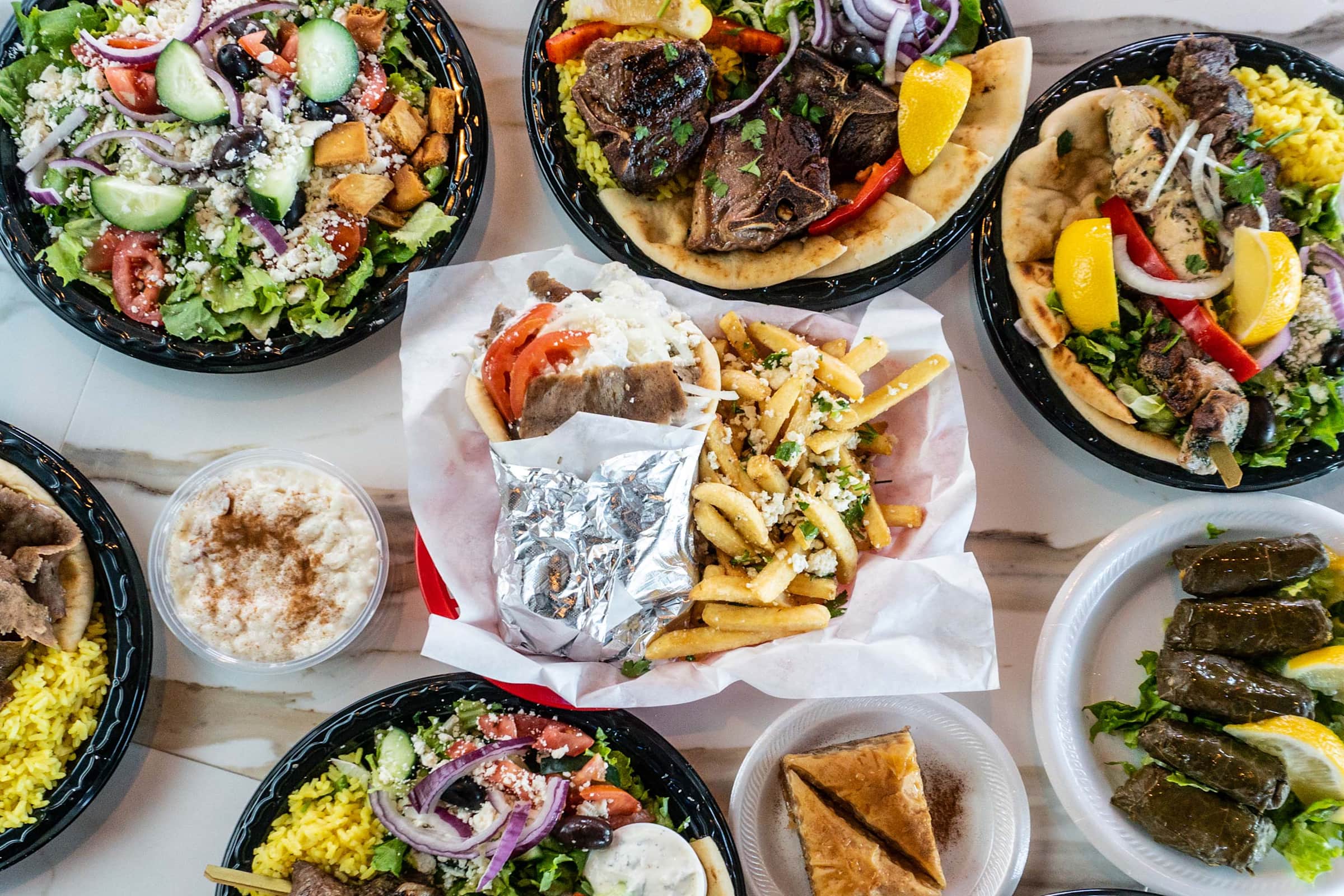 Yassou Greek Grill Delivery Menu | Order Online | 7871 W Charleston ...