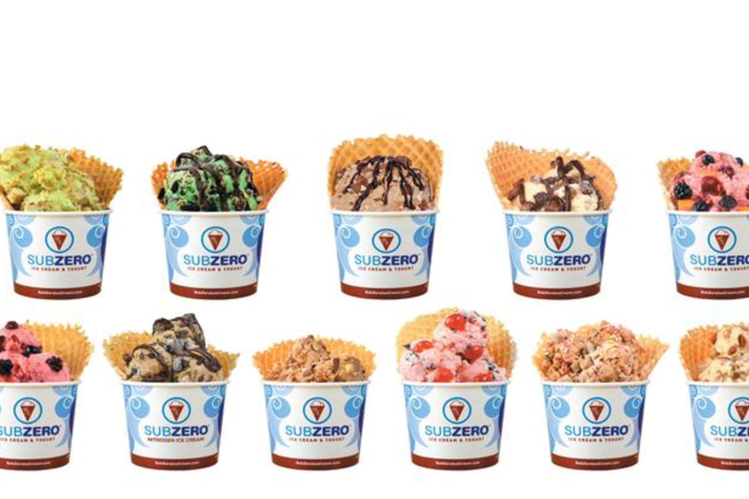 Sub Zero Nitrogen Ice Cream Delivery Menu | Order Online | 62 W Center ...