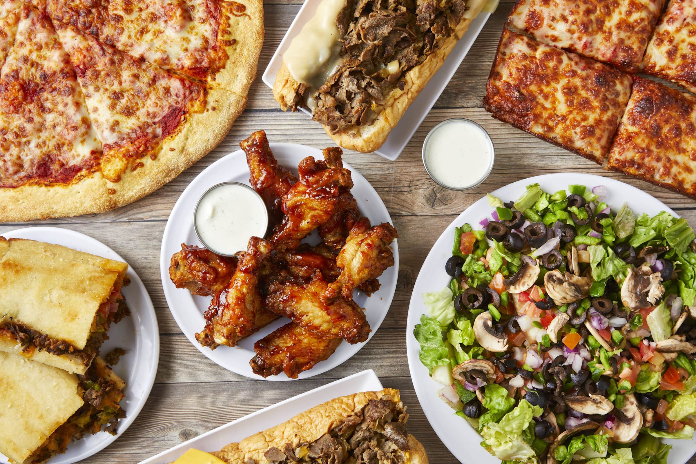 Detroit Pizza Factory Delivery Menu | Order Online | 8471 N Telegraph ...