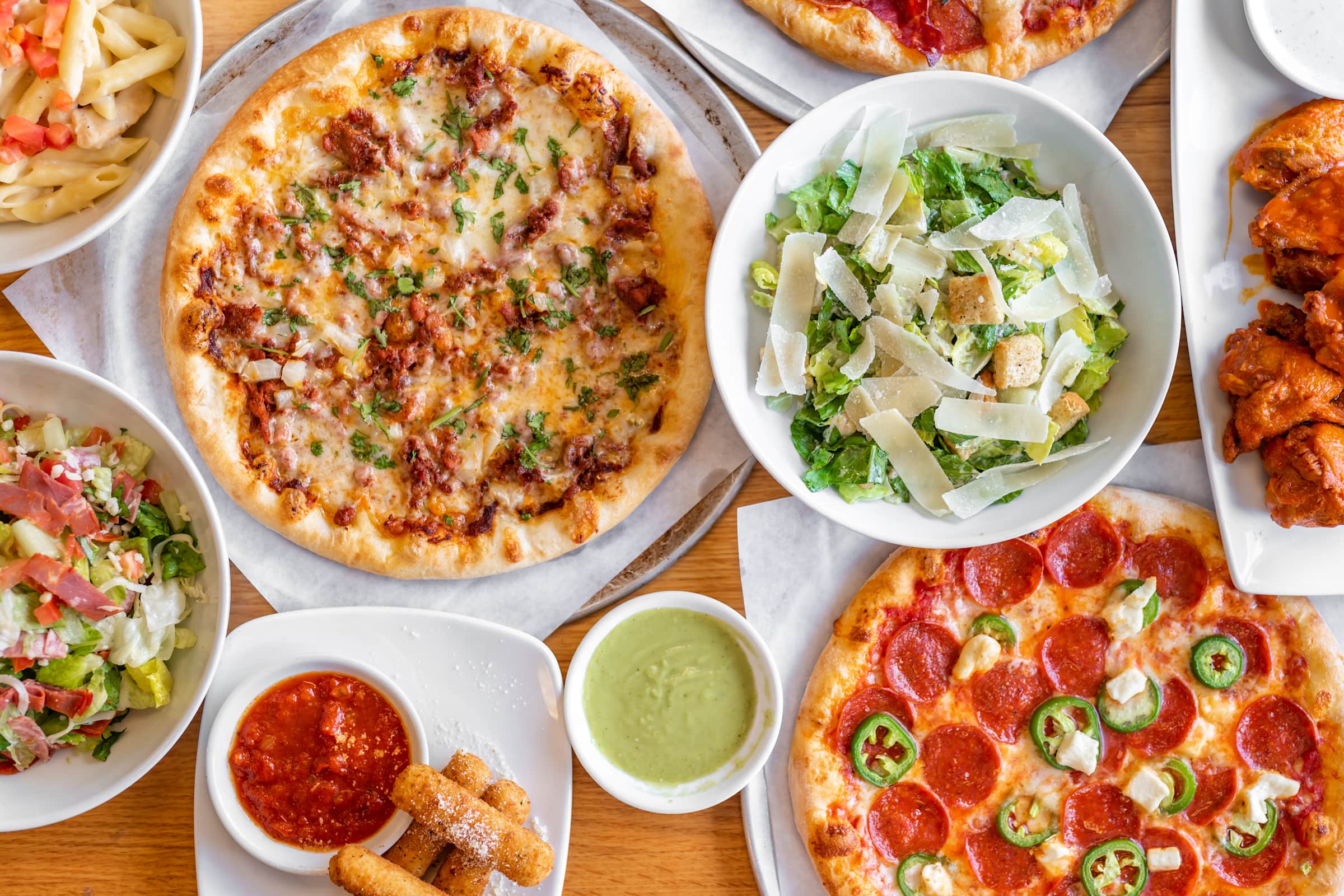 Mondo's Pizza Delivery Menu | Order Online | 3751 Tower Rd Aurora | Grubhub
