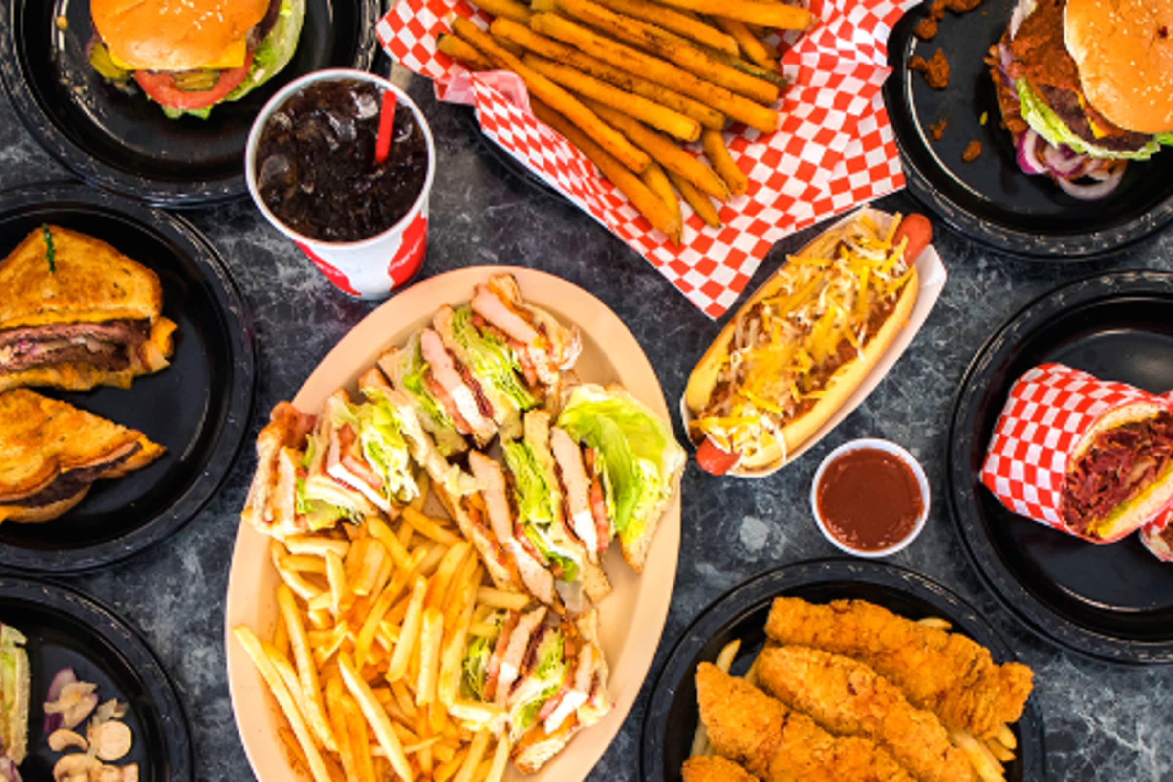 Legends Burgers 1 Delivery Menu | Order Online | 1645 N Mountain Ave ...