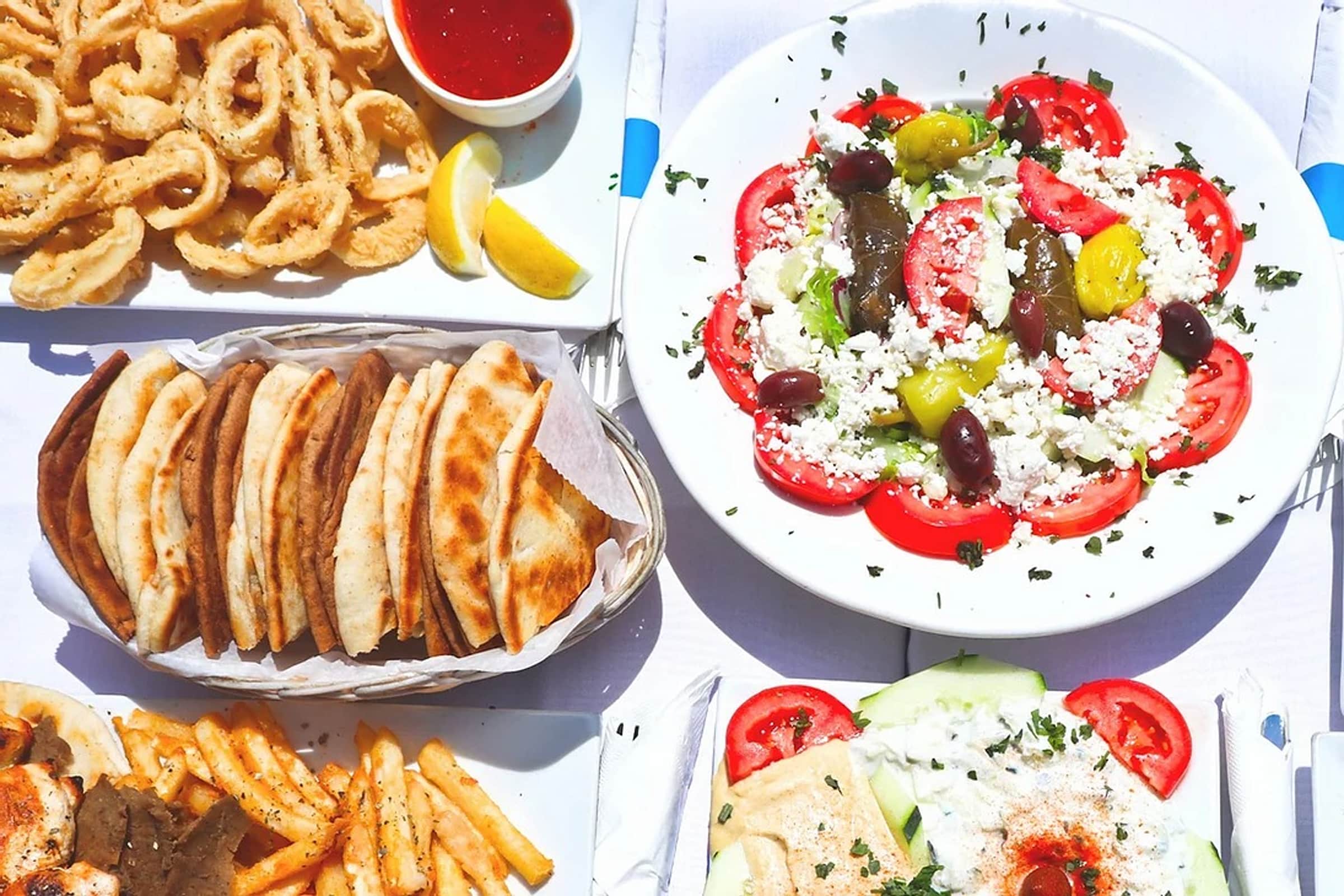 Mythos Greek Taverna Delivery Menu | Order Online | 352 Anderson Ave ...