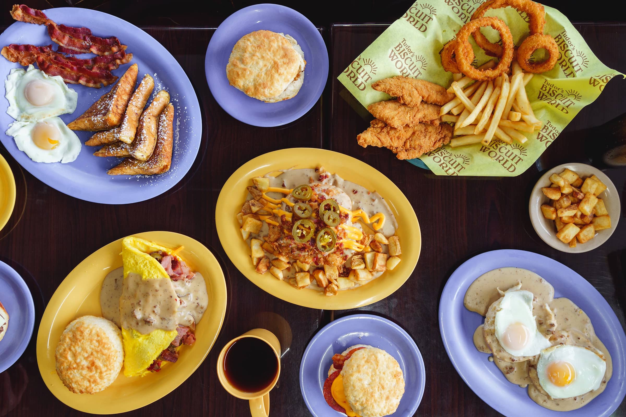 Tudors Biscuit World Delivery Menu | Order Online | 3071 University ...