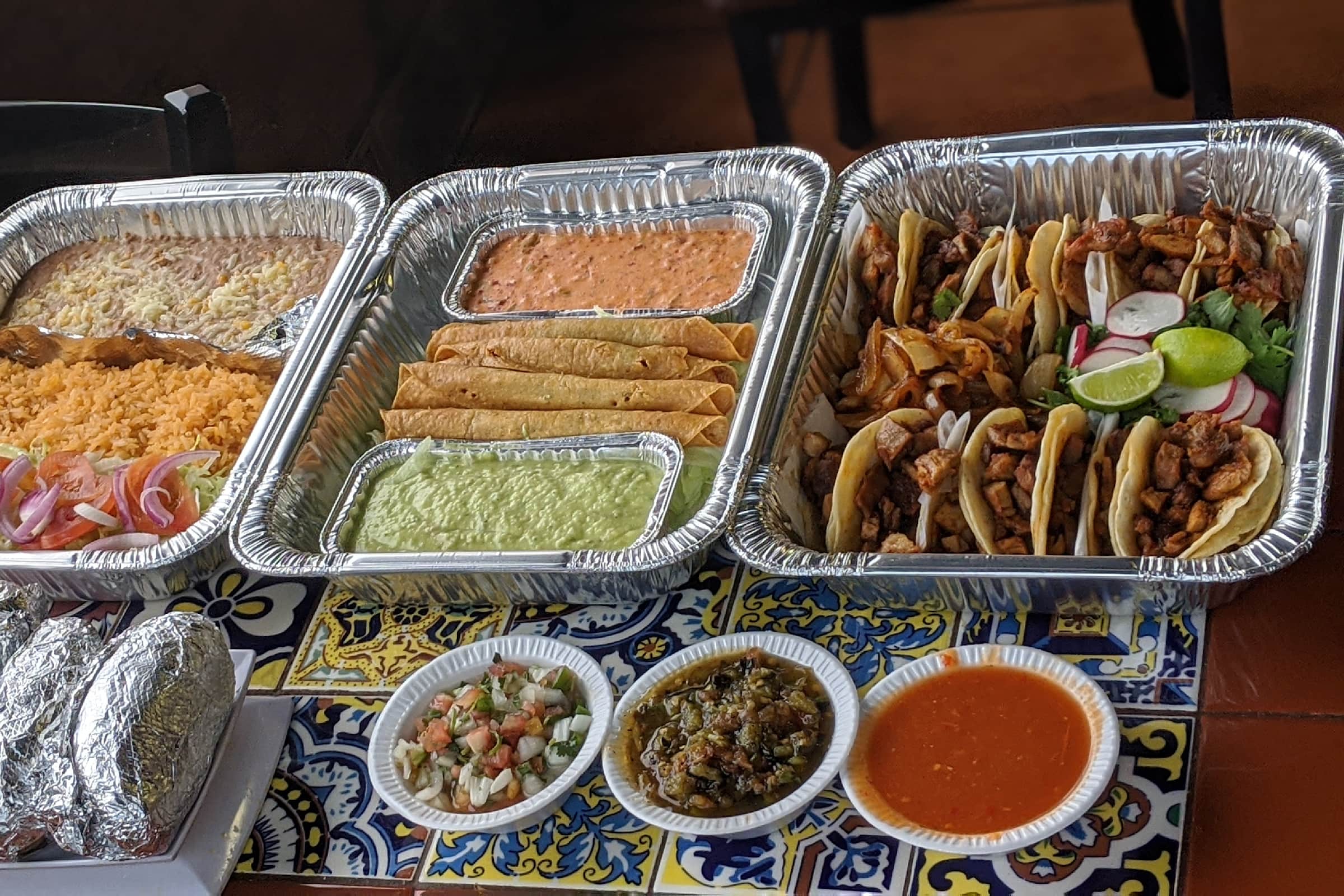 Tacos Chinampa Delivery Menu | Order Online | 800 N Yarbrough Dr El ...