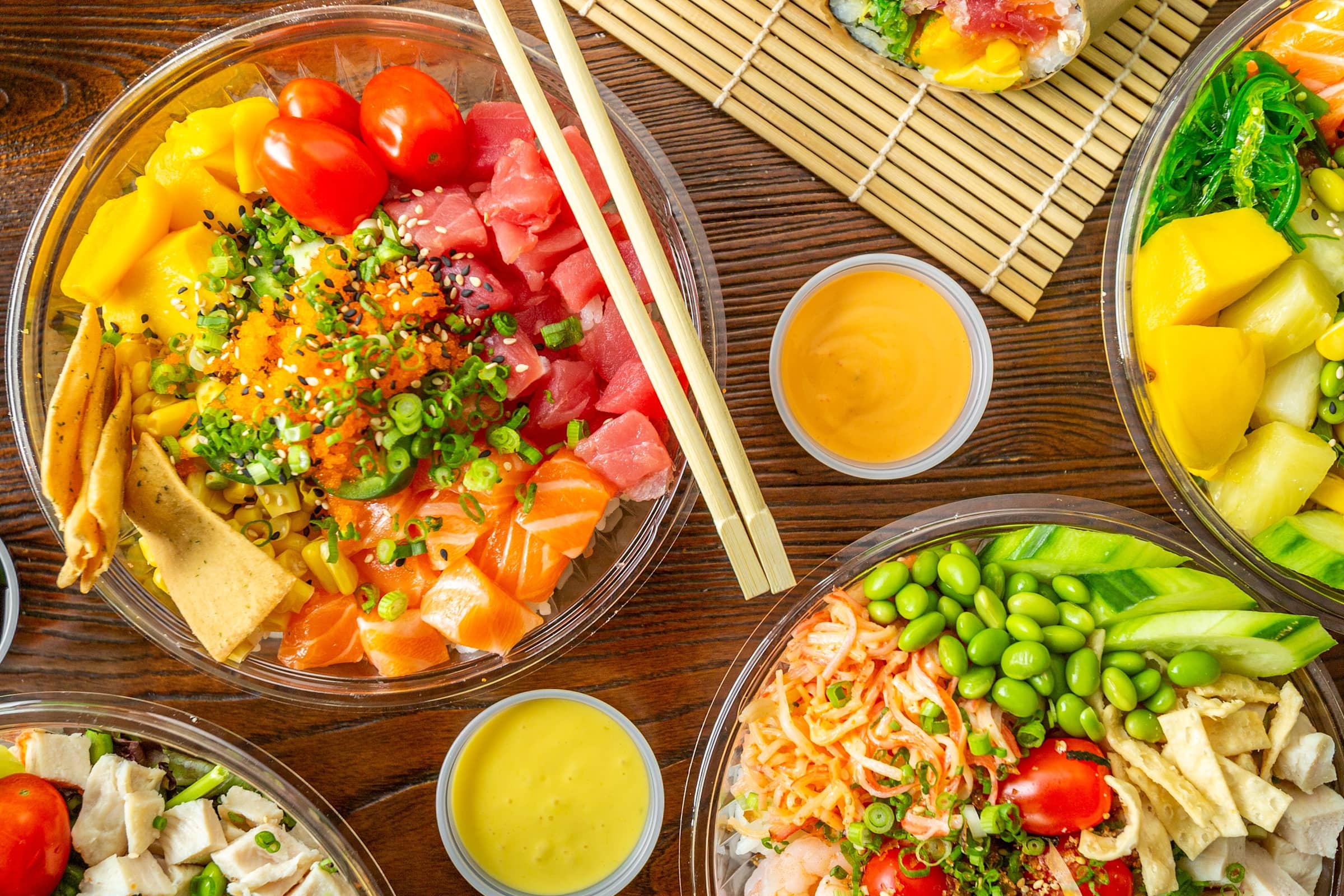 The Oki Poke Delivery Menu | Order Online | 19 3rd Ave Burlington | Grubhub