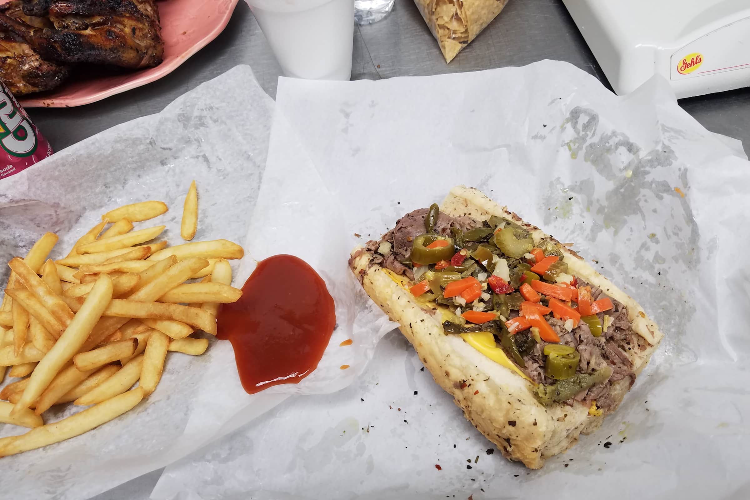 Tello's Beef Maxwell St Delivery Menu | Order Online | 711 W Roosevelt ...