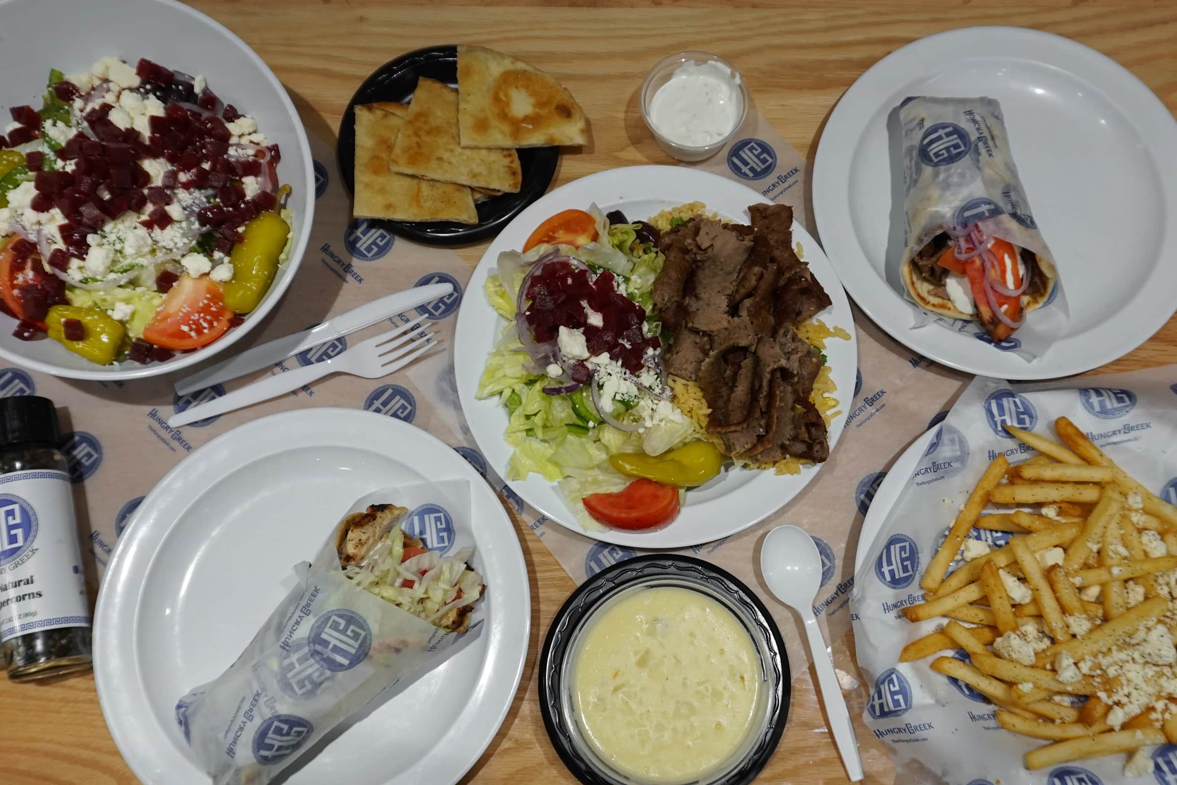 The Hungry Greek Delivery Menu | Order Online | 808 N Franklin St Tampa ...