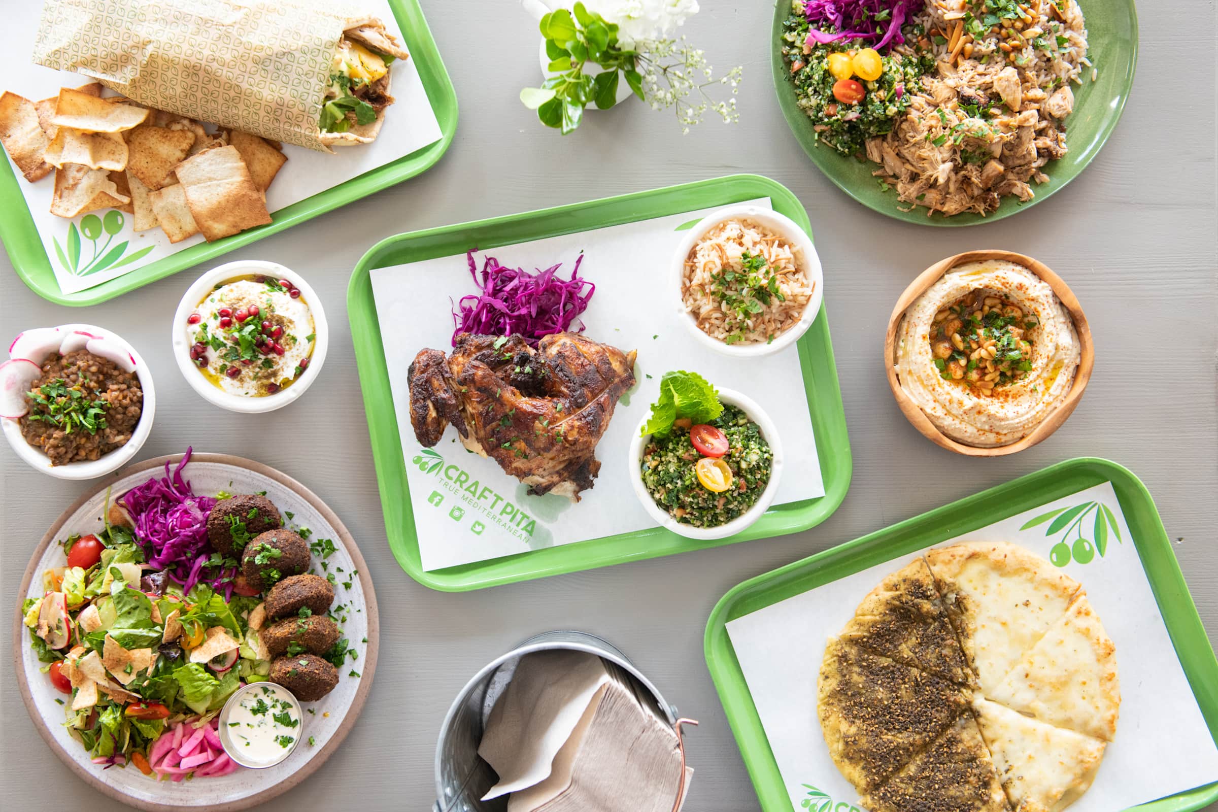 Craft Pita Delivery Menu | Order Online | 1920 Fountain View Dr Houston ...