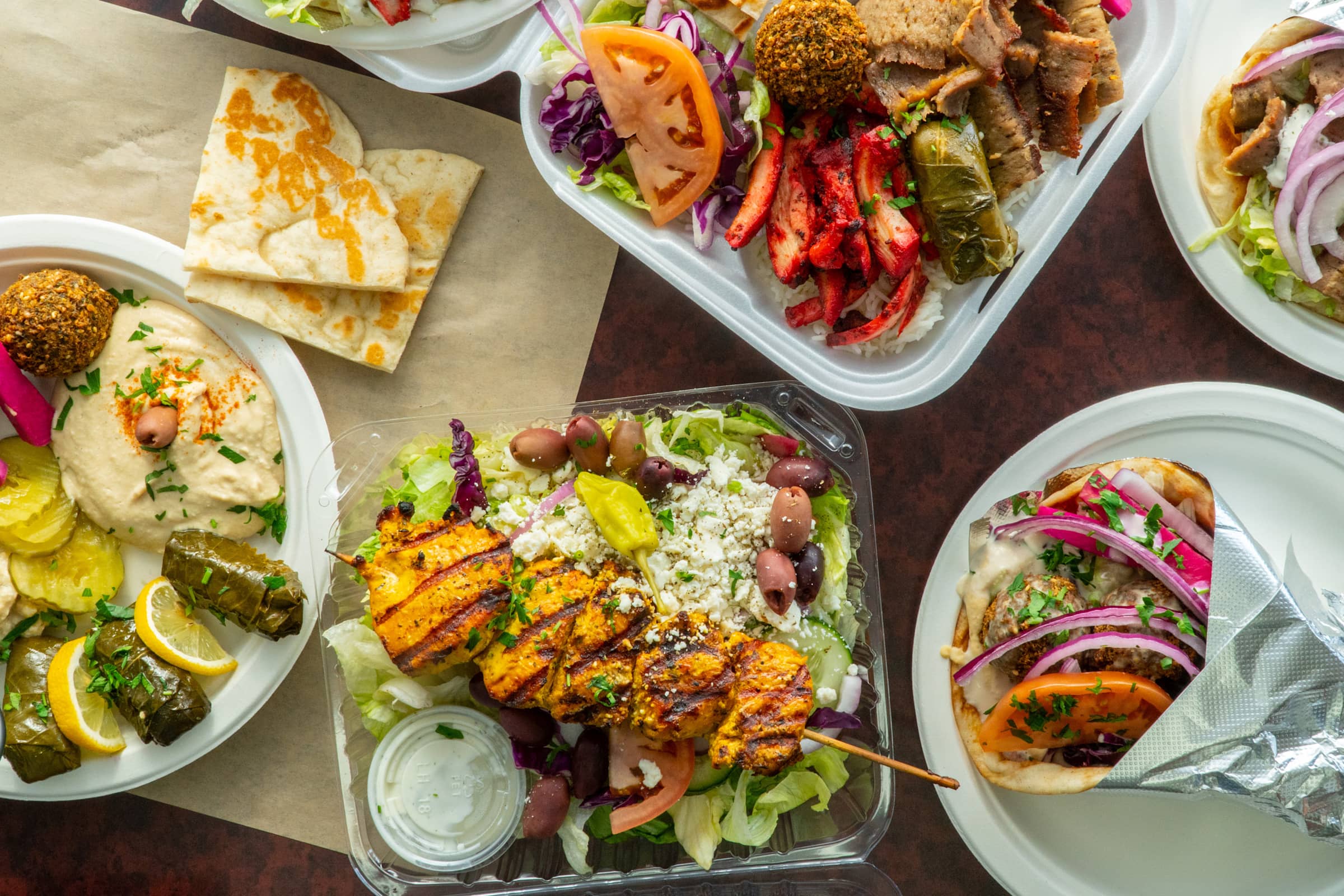 Go Falafel Greek Food Delivery Menu | Order Online | 236 W Alpine Ave ...