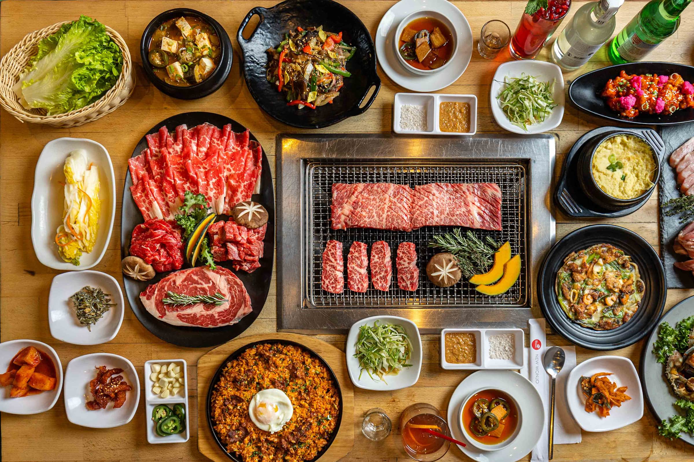 New Wonjo Korean BBQ Restaurant Delivery Menu | Order Online | 23 W ...