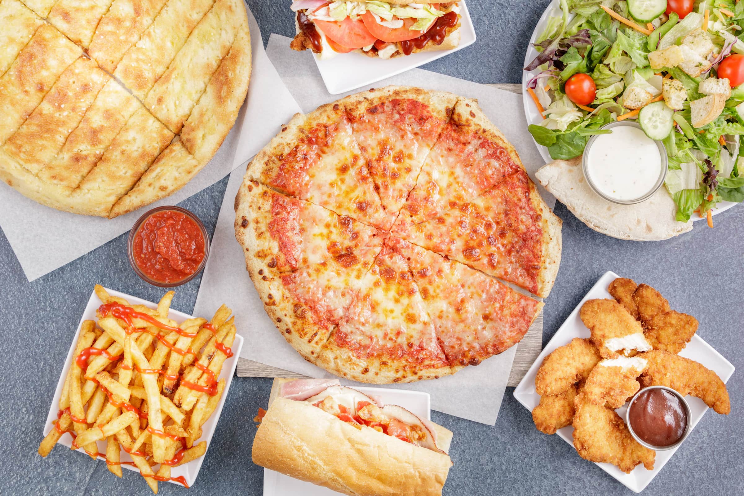 Pizza 911 Delivery Menu | Order Online | 108 Webster St Manchester ...