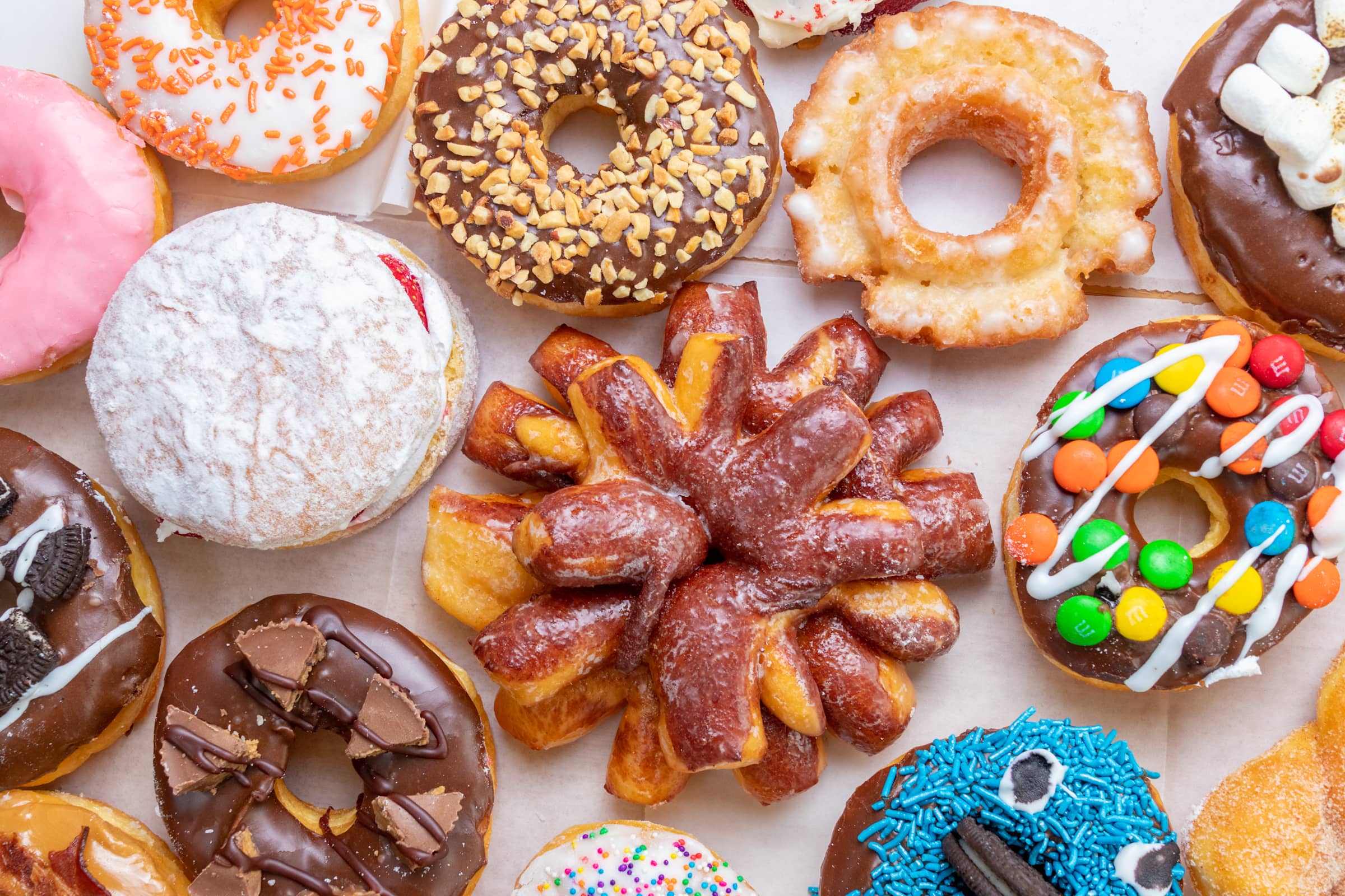 Sarah Donut Delivery Menu | Order Online | 5860 Jimmy Carter Blvd ...