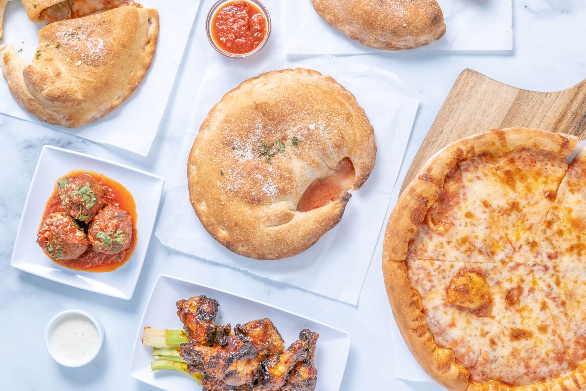 Wall St Pizza Delivery Menu | Order Online | 11955 W Washington Blvd ...