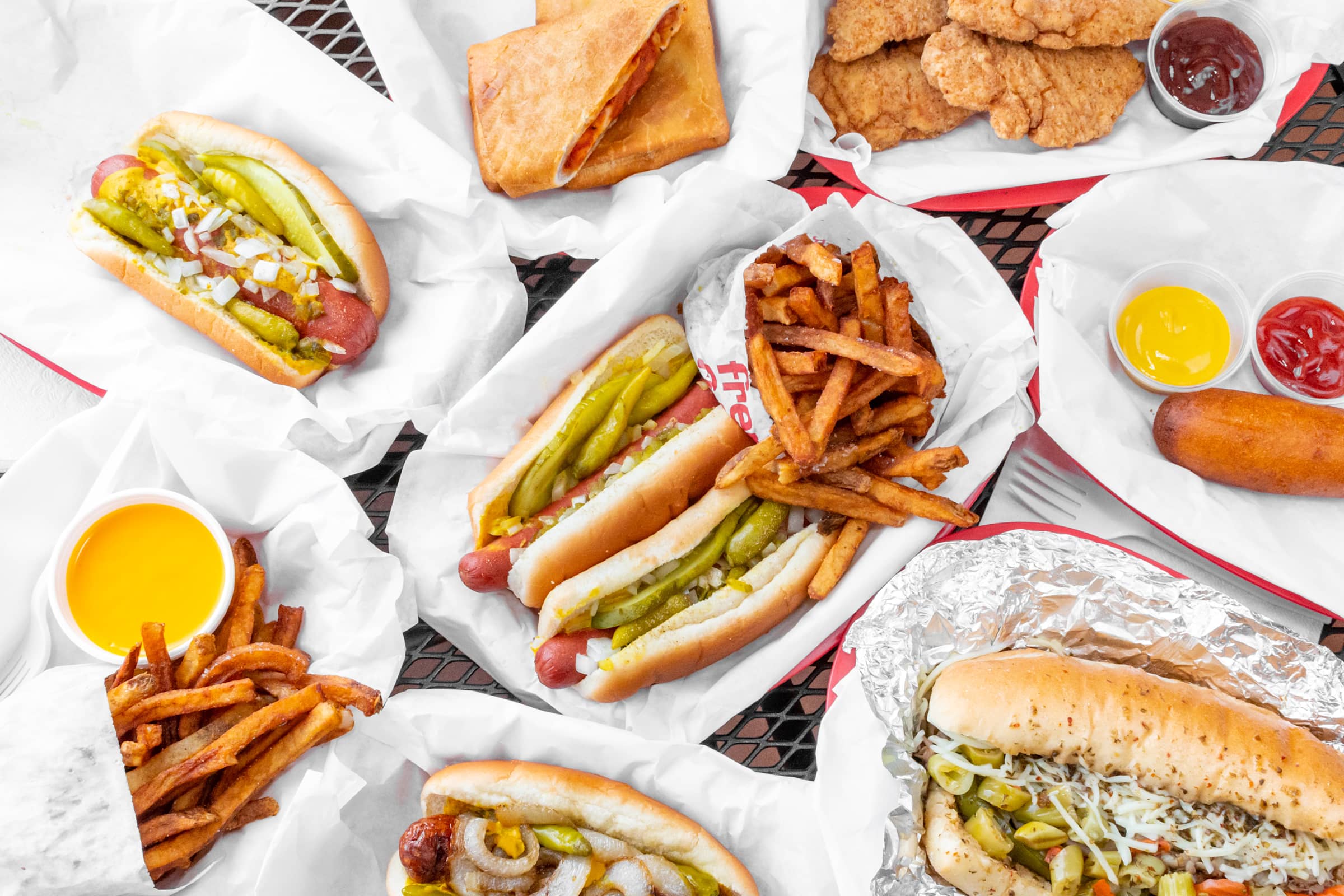 Salerno’s Red Hots Delivery Menu | Order Online | 197 E Veterans Pkwy ...