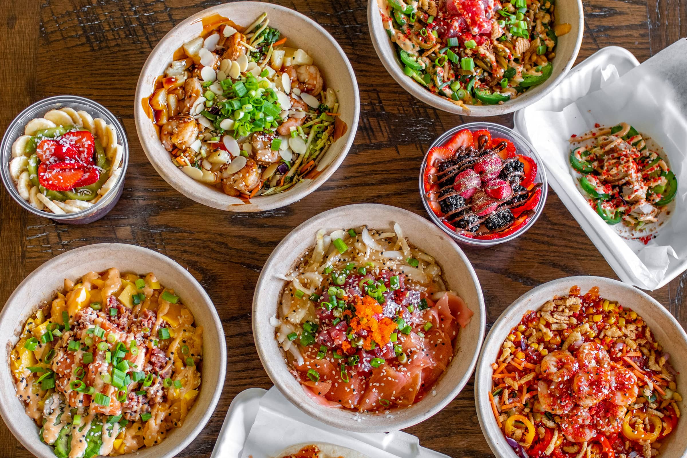 Stoked Poke Delivery Menu | Order Online | 260 Daytona Blvd Daytona ...