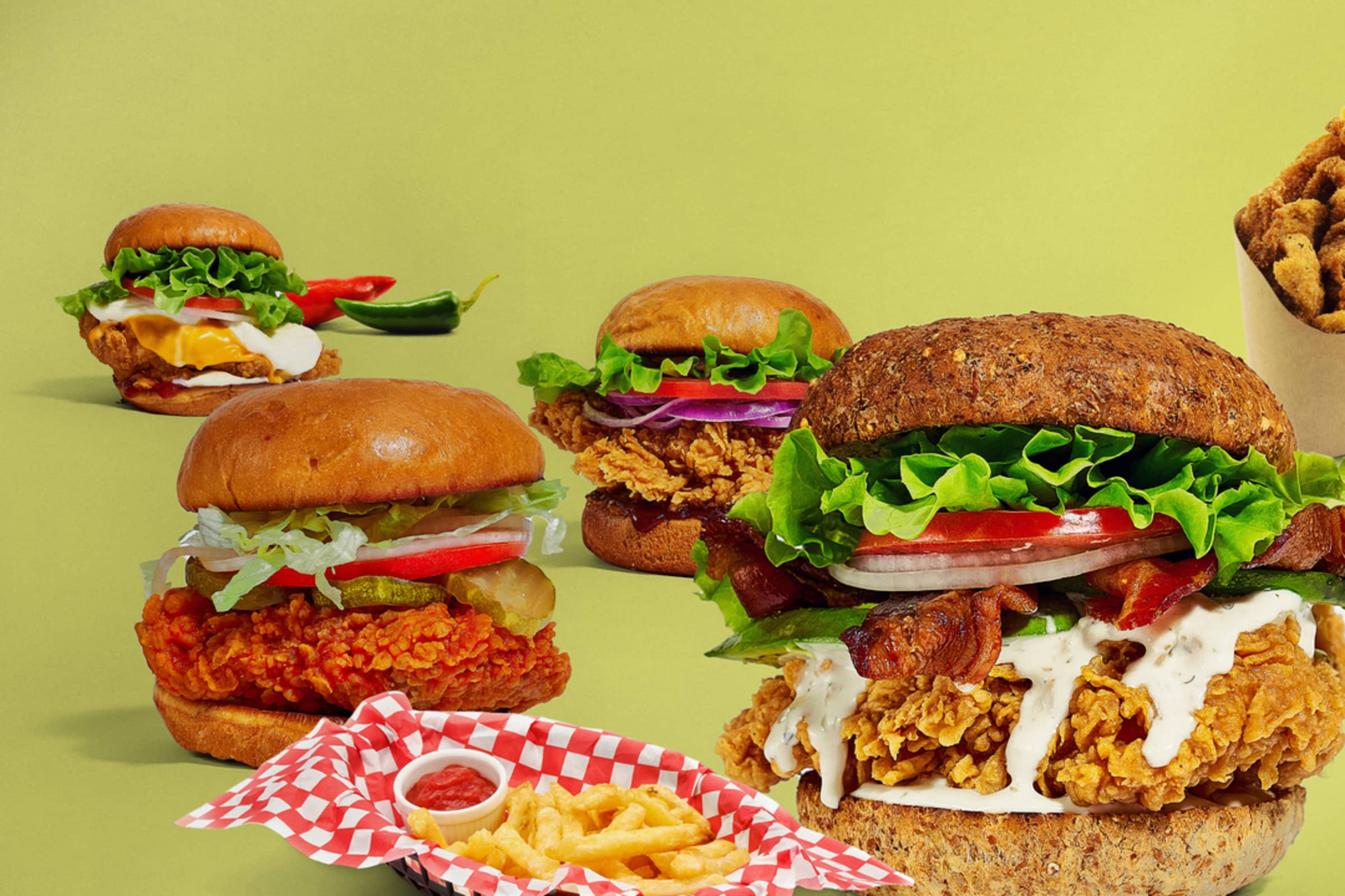 Cluckin' Vegan Record Delivery Menu | Order Online | 1345 Nostrand Ave ...