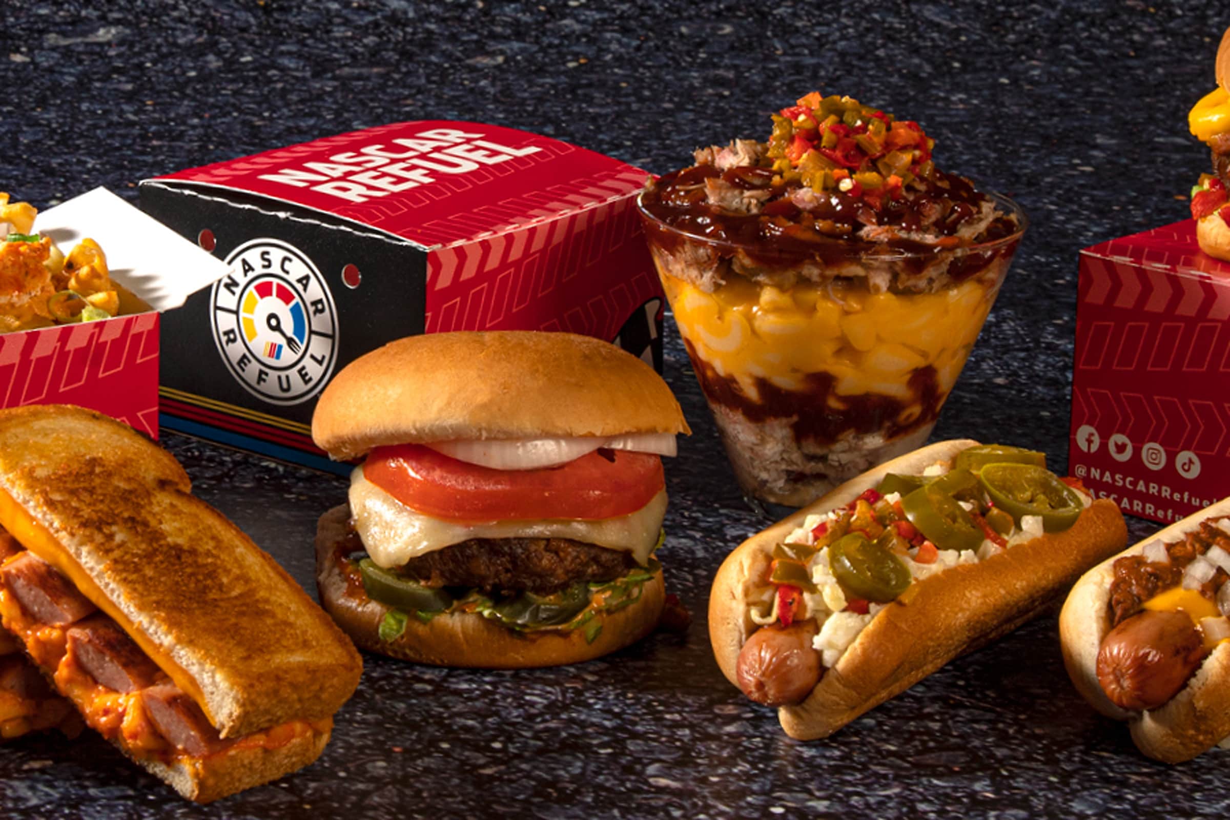 NASCAR Refuel – Burgers, Dogs & More Delivery Menu | Order Online | 218 ...