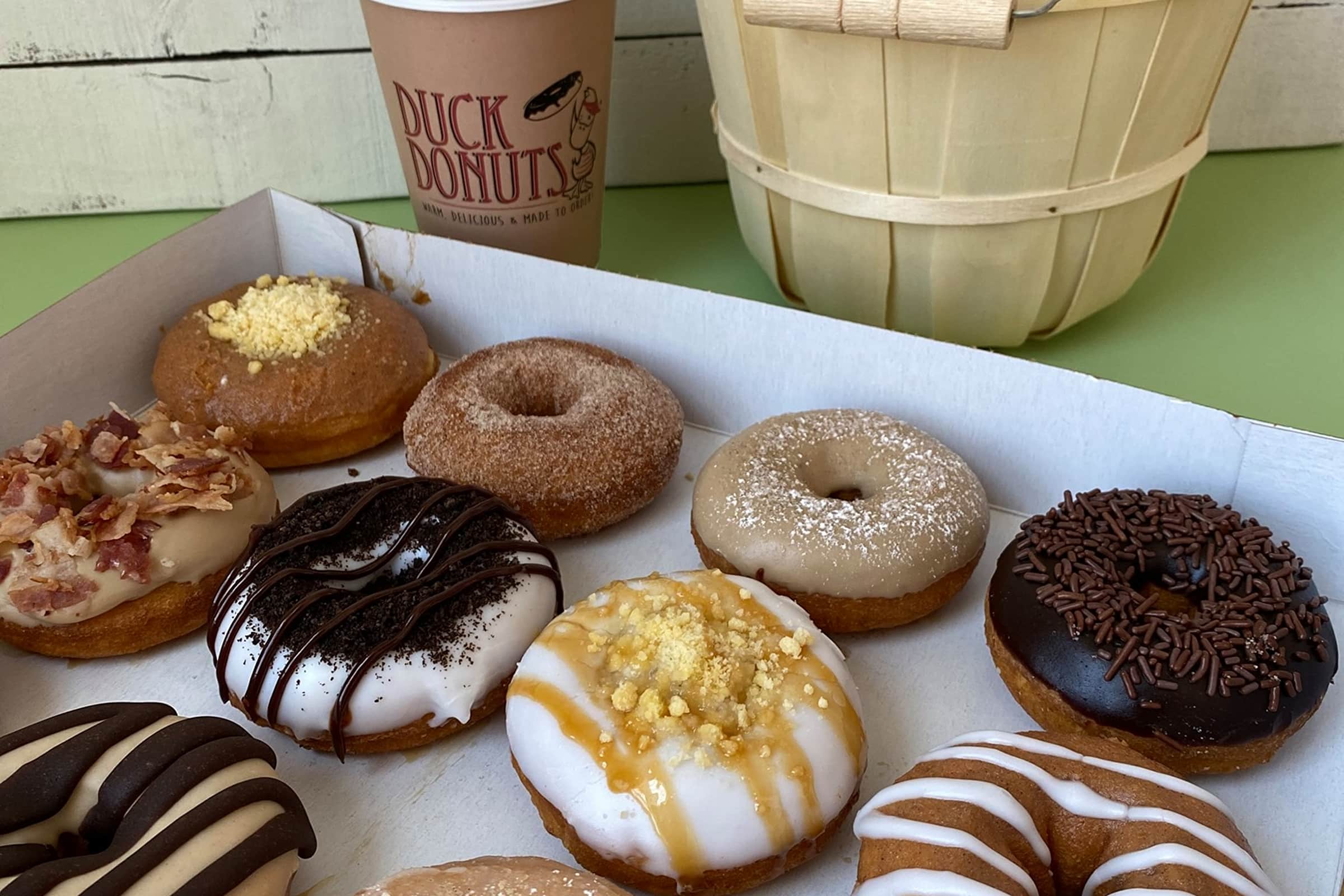 Duck Donuts Delivery Menu | Order Online | 2126 N Eagle Rd Meridian | Grubhub