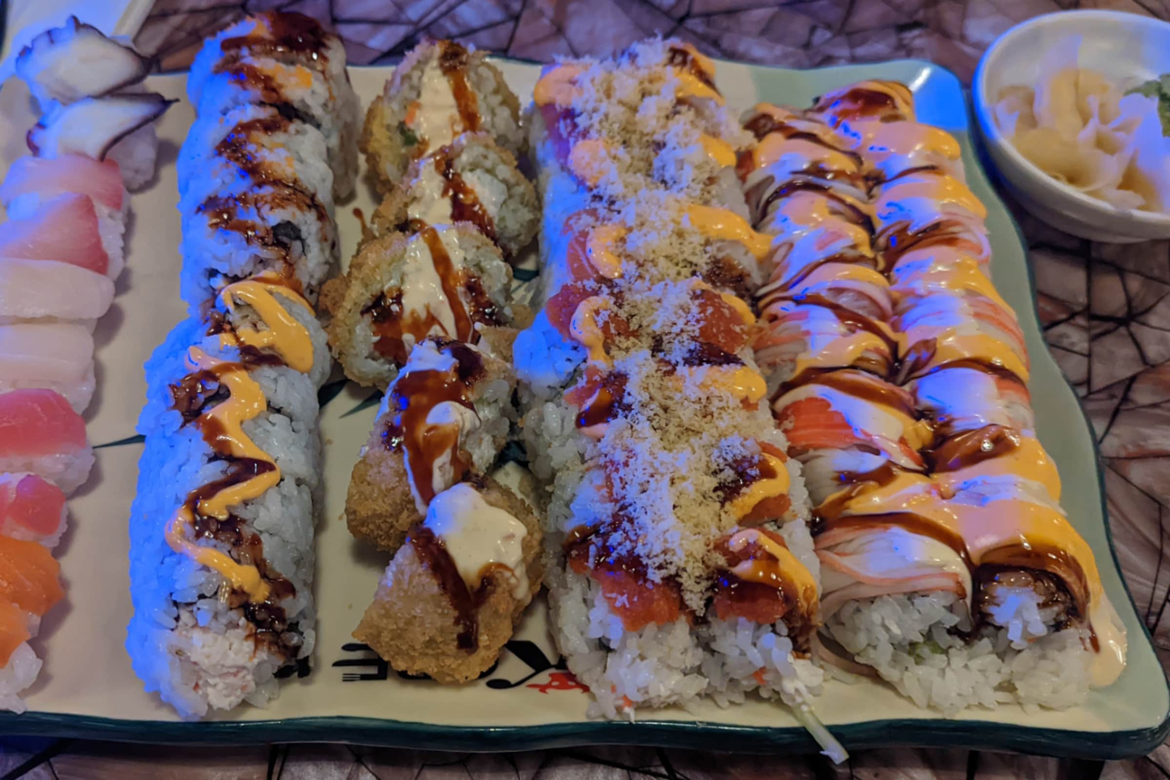 Kobe Teppan & Sushi Delivery Menu | Order Online | 7824 Pat Booker Rd ...