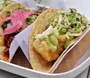 Tallboy Taco Delivery Menu | Order Online | 676 N Saint Clair Chicago ...