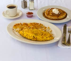 Hearty Cafe Pancake House Delivery Menu | Order Online | 9623 S Western ...