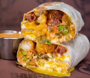 Bad-Ass Breakfast Burritos Delivery Menu | Order Online | 10261 State ...