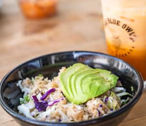 The Blue Owl Delivery Menu | Order Online | 5 W Canon Perdido St Santa ...