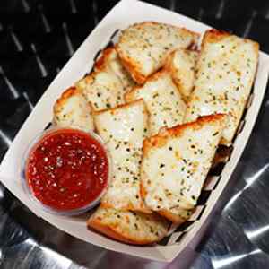 garlic bread pizza express
