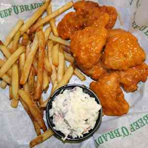 wings and beef