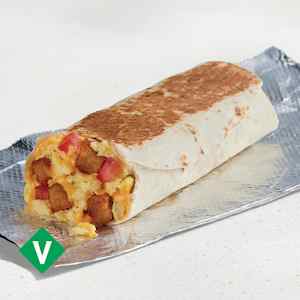 bacon breakfast burrito taco bell