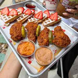 The Waffle Bus - Houston, TX Restaurant | Menu + Delivery | Seamless