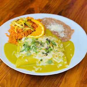 enchiladas huastecas