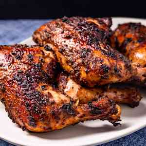 roast breadfruit on grill