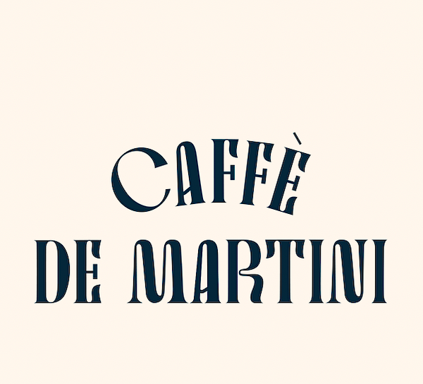 cafe martinez logo vector