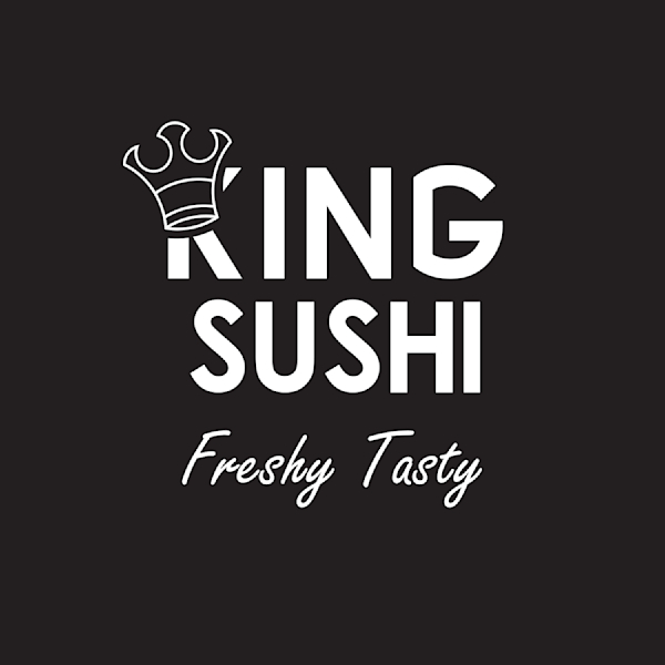 sushi king logo vector