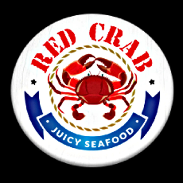 Red Crab Logo Red Crab Restaurant Logo. Seafood Restaurant Emblem.